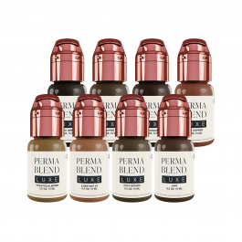 Perma Blend Luxe PMU Ink - Brow-Chicka Wow Wow Set - 8x15ml - Killer ...