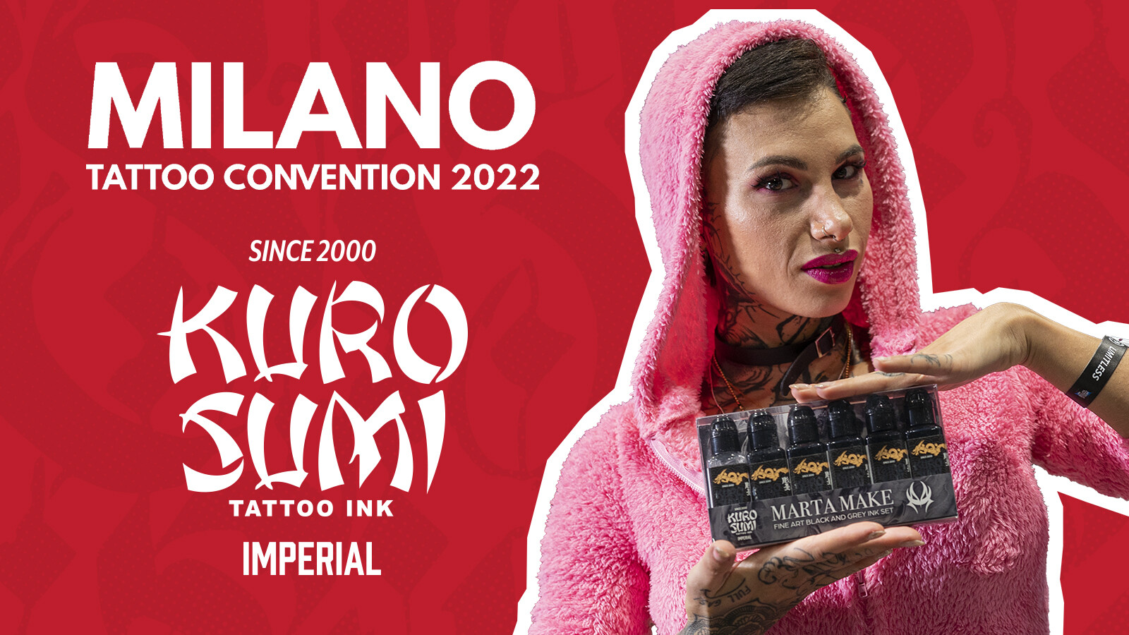 Kuro Sumi Imperials stall – Milano Tattoo Convention 2022 - Killer Ink Tattoo