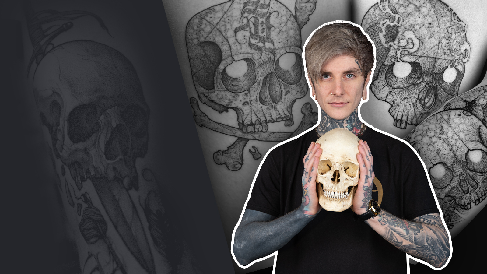 How to Tattoo Blackwork Skulls With Simon Mora - Killer Ink Tattoo